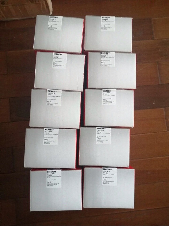 Beckhoff CU1128 NEW 8 Port Junction EtherCAT 100 Mbit/s 24V RJ45 Free ...