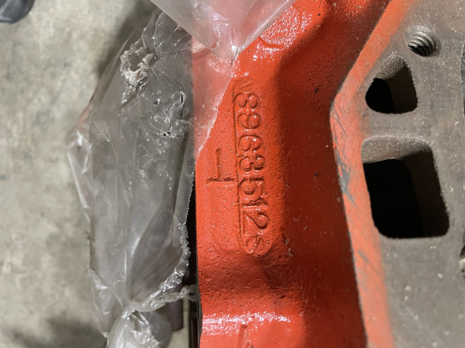 69-70 427 454 Big Block Chevy Engine Block 4 Bolt Main 3963512 Date D8 ...