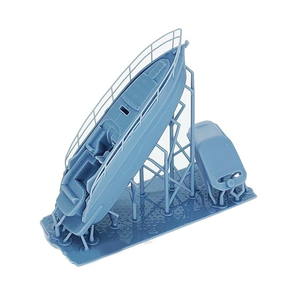 Outland Models Railway Scenery Luxury Yacht Boat 1:87 HO Scale | eBay