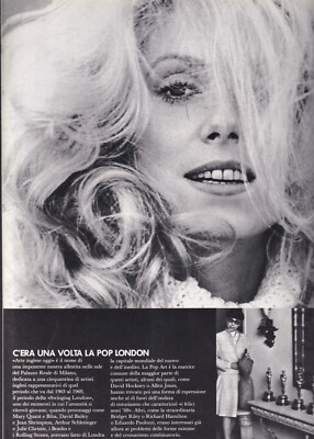 VOGUE ITALIA 1976 KIRST MARGAUX HEMINGWAY CATHERINE DENEUVE SHELLEY ...