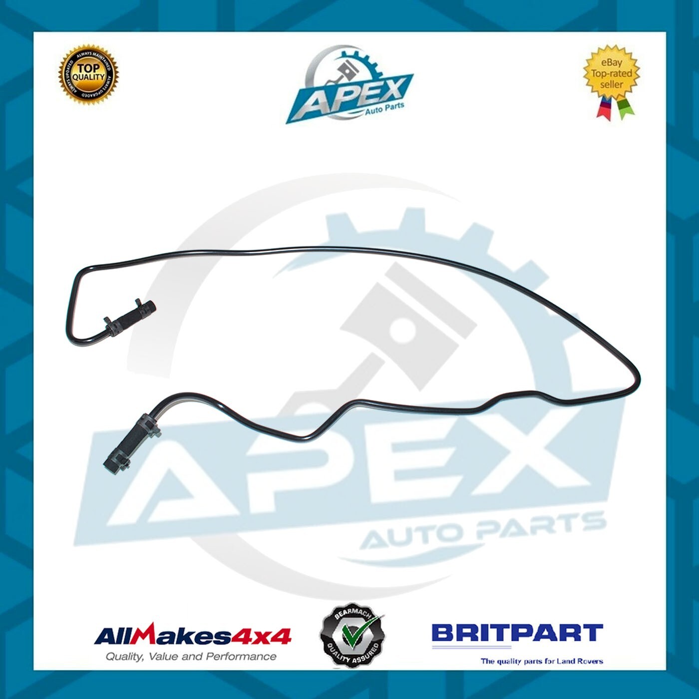 RADIATOR TO EXPANSION TANK WATER COOLANT PIPE FOR DISCOVERY 2 TD5 ...