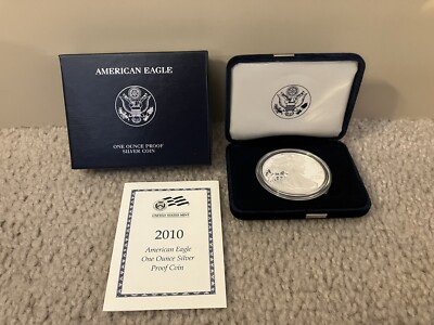 2010-W American Eagle, One Ounce Proof Silver Coin, PS1 | eBay