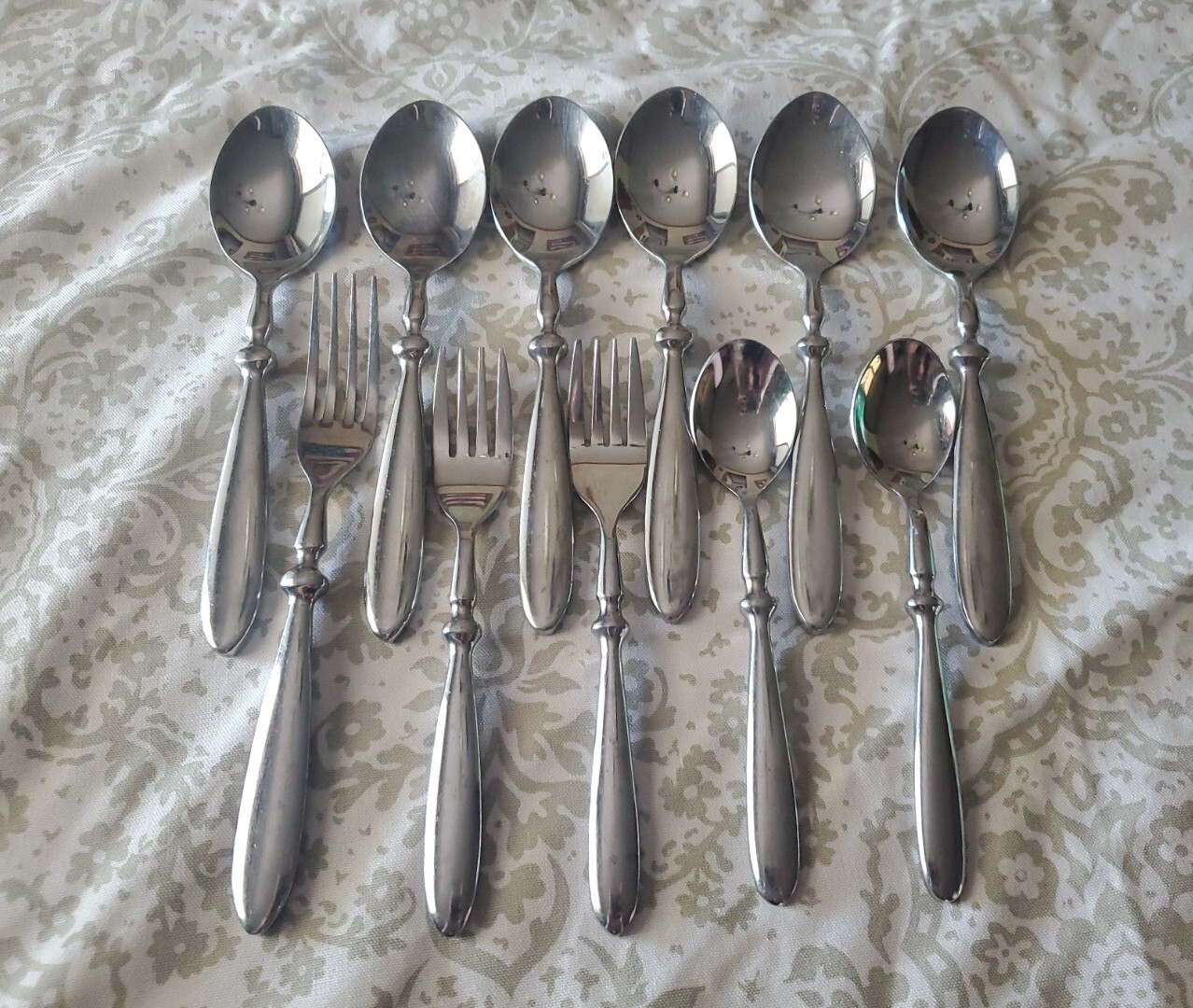 Hampton Silversmiths BISTRO Stainless 11 Pc Lot. 8 Spoons & 3 Forks | eBay