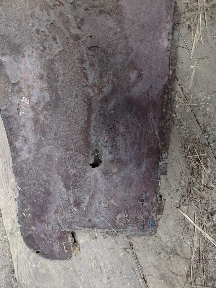 MGA, RIGHT REAR Fender, Original... PERFECT FOR YOUR PROJECT... **SHIPS ...