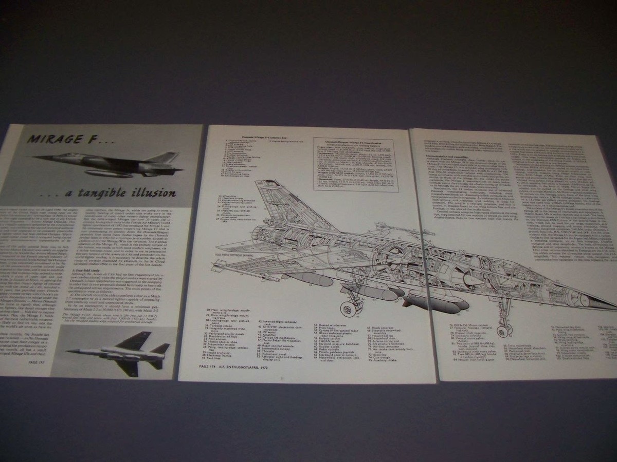 Dassault Mirage Iii Cutaway