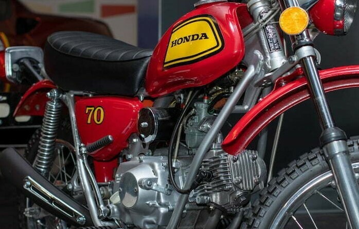 1973 Honda SL70 K1 Motosport - Fuel Tank & Side Covers Decal Decals Set ...