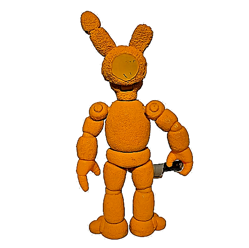mexican SPRING BONNIE action figure size 8" FNAF Five Nights at Freddy ...