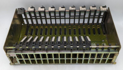 Allen Bradley 1771-A4B PLC5 16 slot chassis rack Used | eBay