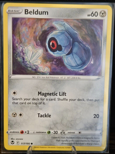 Pokémon TCG - Beldum - 117/195 - Silver Tempest | eBay