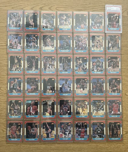 1986-87 Fleer Basketball Complete Set(1-132) Micheal Jordan HOF RC | eBay