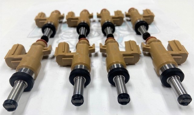 Reman Fuel Injector Set for 2008-2014 Lexus GX460 4.6L 1URFE & LX570 5 ...