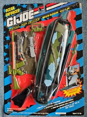 GI Joe Hall of Fame Hasbro Ocean Enforcer 12-Inch Figure Mission Gear ...