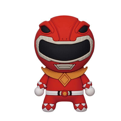 Power Rangers Red Ranger 3D Foam Magnet Red | eBay UK