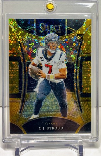 2023 Panini Select Cj Stroud Suite Level Gold Disco /10 | eBay