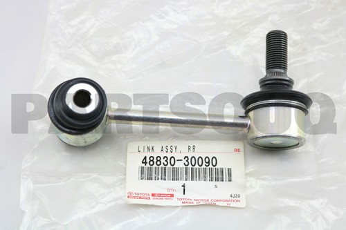 4883030090 Genuine Toyota LINK ASSY, REAR STABILIZER, RH/LH 48830-30090 ...