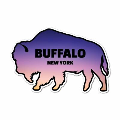 New York Usa Buffalo Sticker Decal Usa America Country Love Proud | eBay