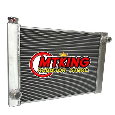 Universal Fabricated All Aluminum Radiator fit for Ford / Mopar 28" x ...