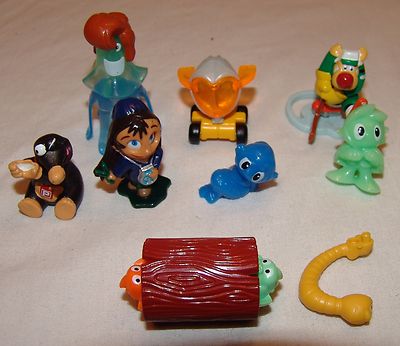 Kindertoys Lot 9 pcs Kinder Egg Toy Toys German Germany Mini Figure ...