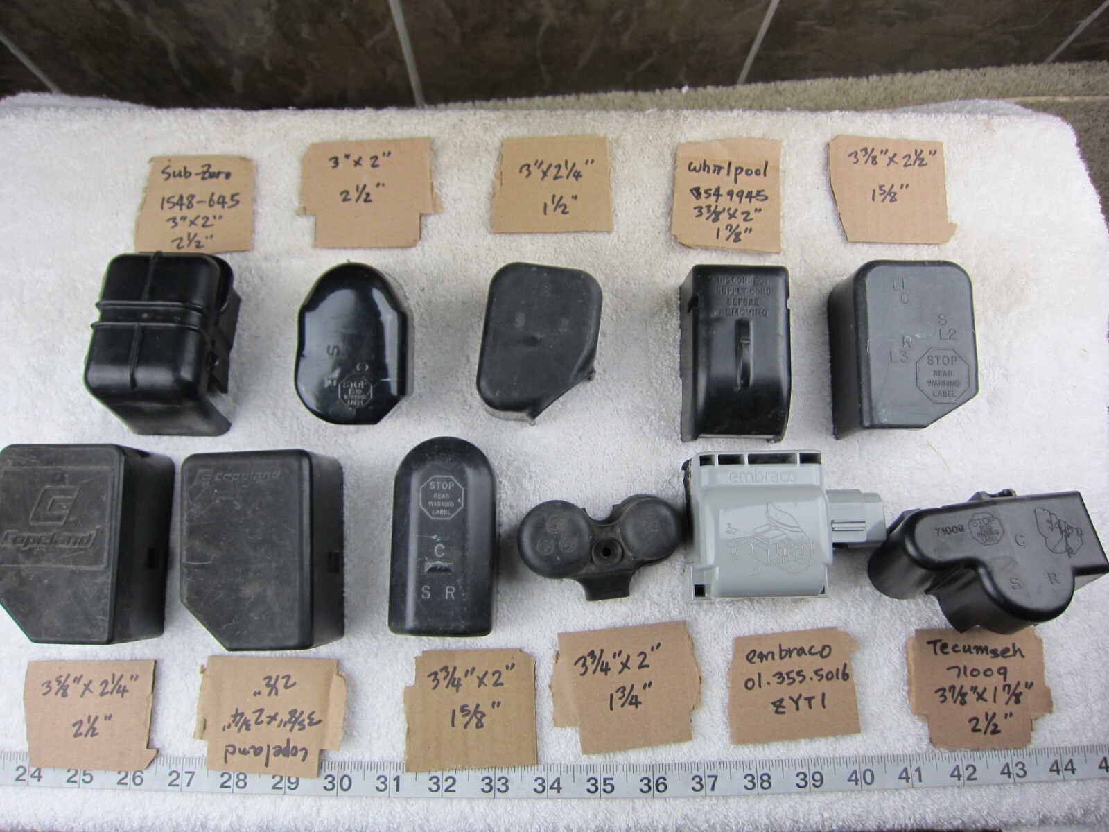 Copeland embraco Carrier 005-0800-01 01.355.5016 70816 7SC54100 1548 ...