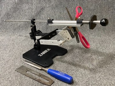 XARILK GEN 3 Scissors & Chisel Sharpener Sharpening Universal Table ...