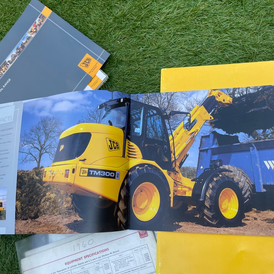 JCB Telemaster tm 200- 300-16 page brochure 2003 | eBay UK