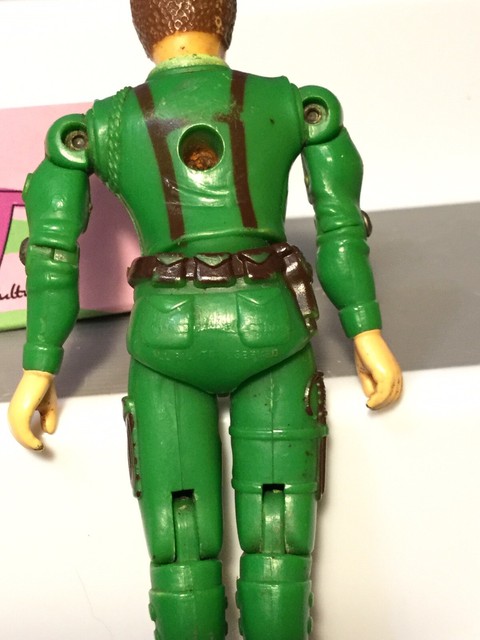 Vintage General Patch/American Defense Action Figure 3.75” Galoob (A ...