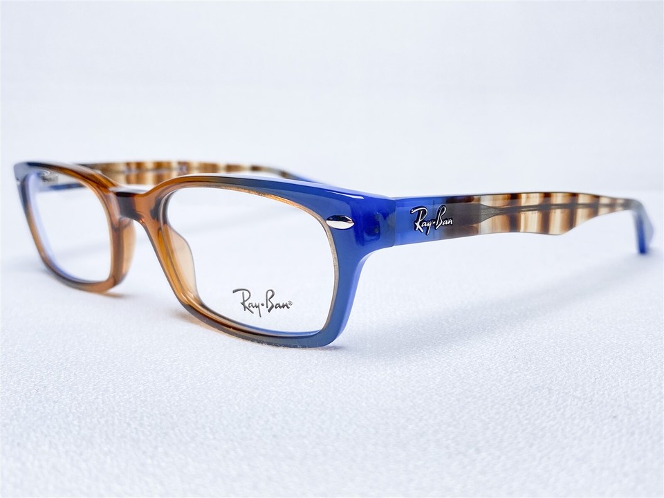 NEW Ray Ban RB5150 5488 Womens Brown/Blue Fade Modern Eyeglasses Frames ...