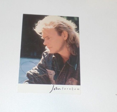 JOHN FARNHAM, original signed Card in 10x15 cm | eBay.de