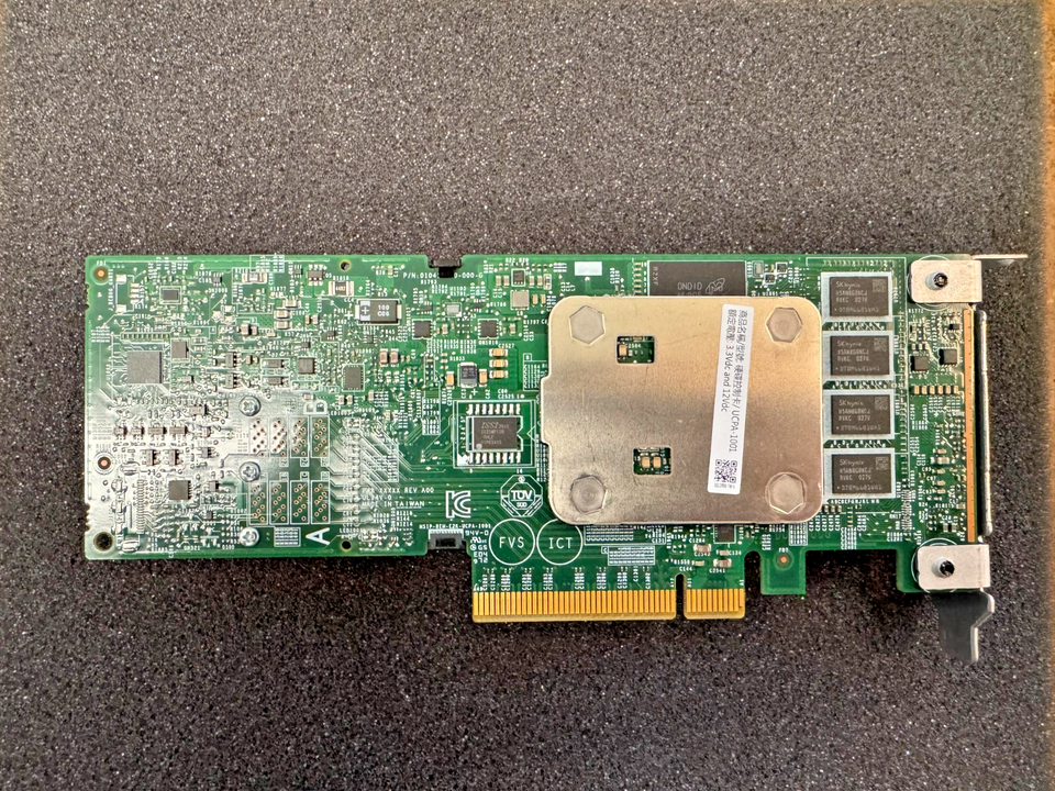 Dell PERC H740p PCI 1M71J 8-Port 12Gb/s 8Gb Cache SAS Raid Controller ...