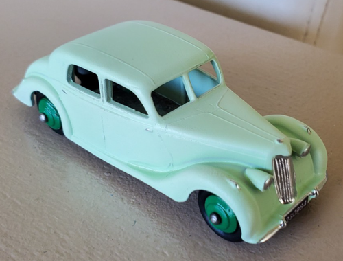 Mint Green Dinky Riley 40a Diecast 1950's Toy Car Code 3 Beautiful ...