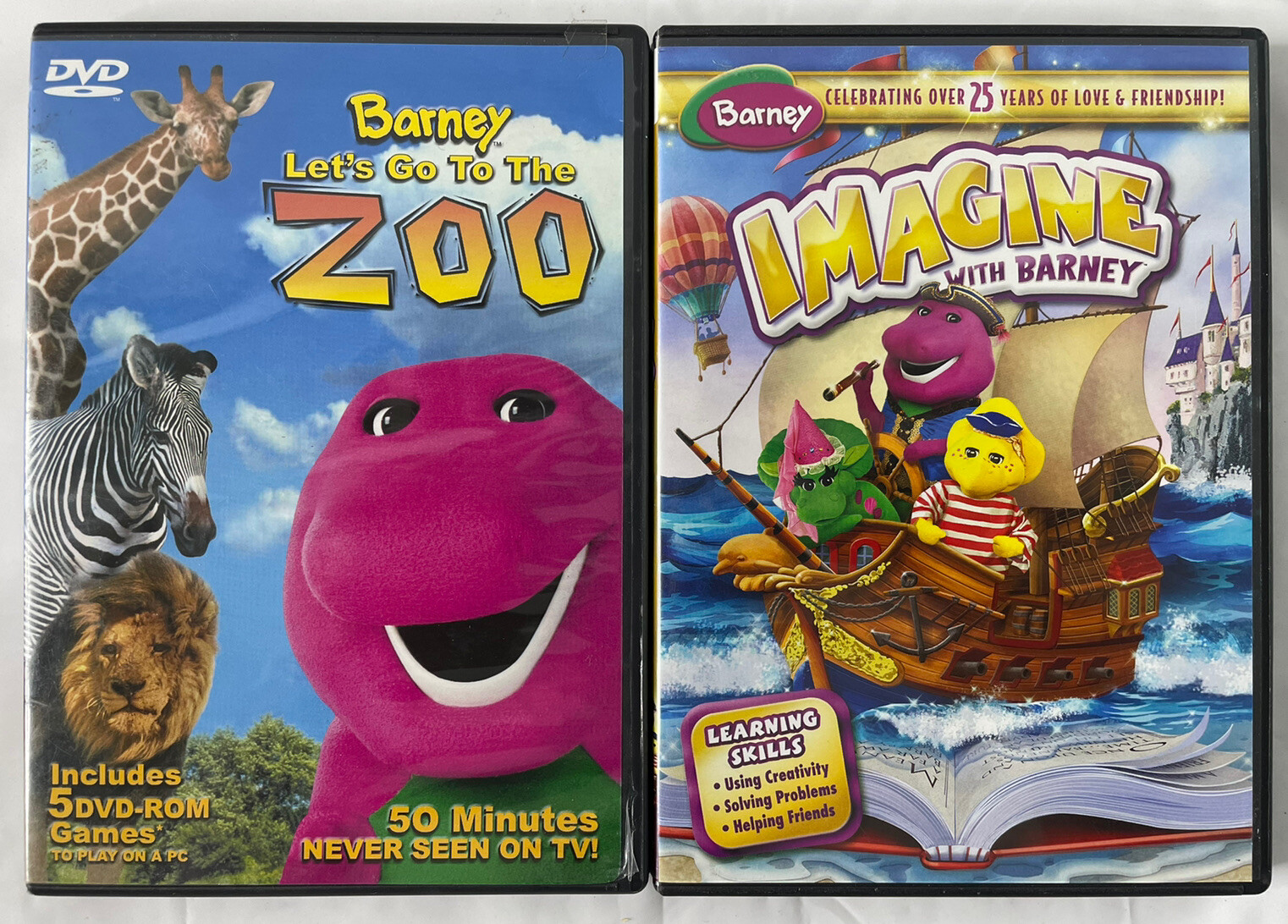 Barney & Friends DVD Lot of 8x Kids | Grelly USA