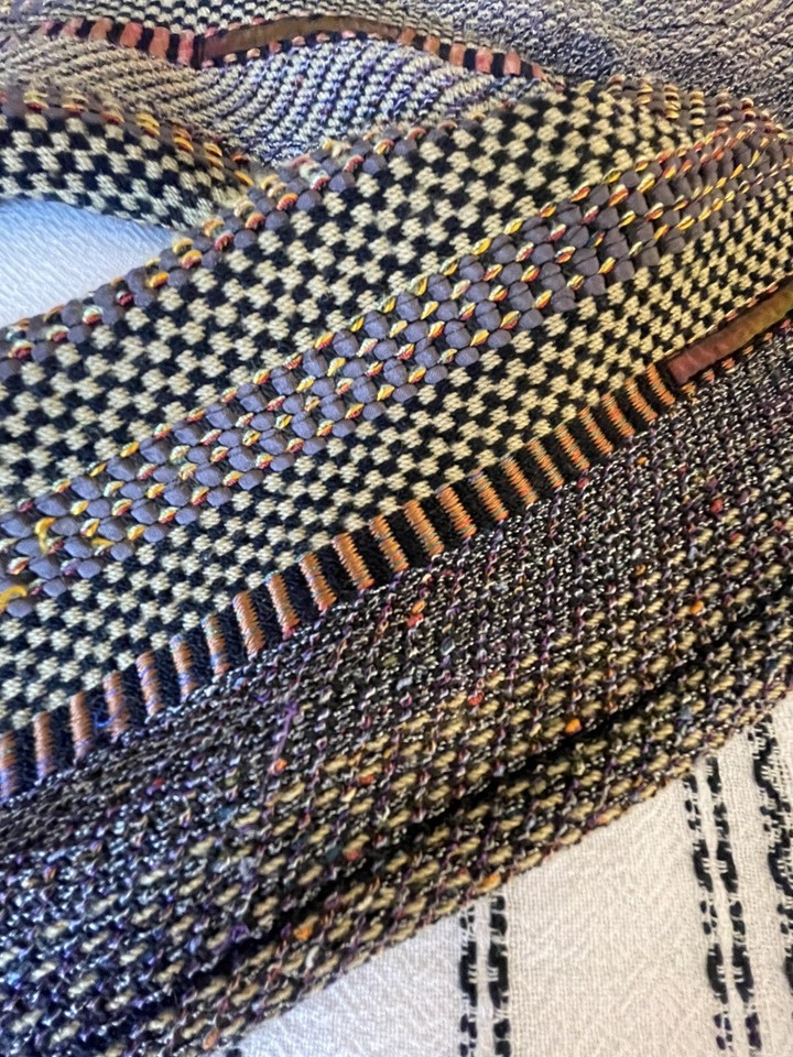 Deborah Cross Textile Artist Woven Jacket Art to Wear Gorgeous Vintage ...