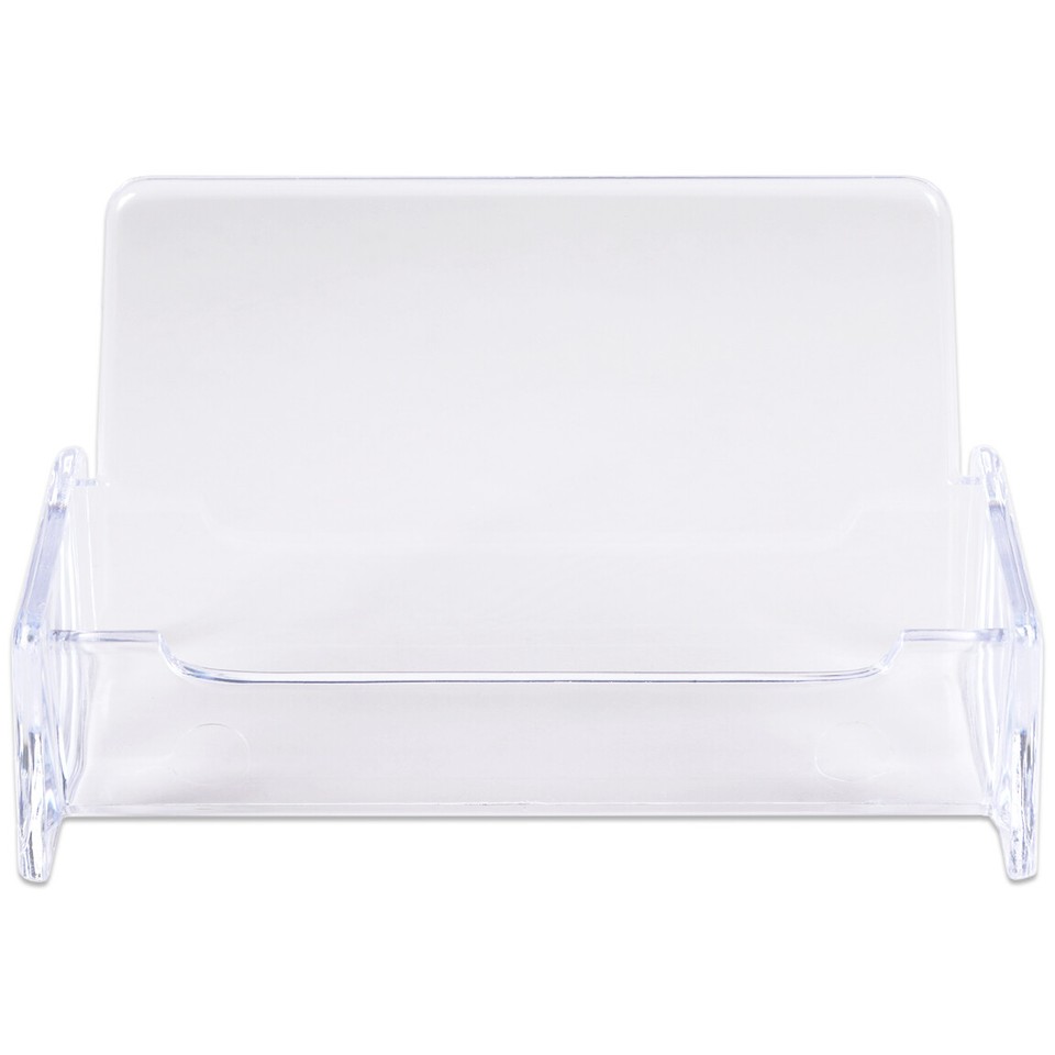 12 High Graded Acrylic Plastic Business Name Card Holder Display Stand ...