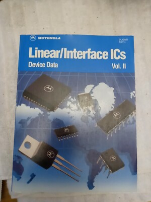 Linear/Interface ICs Device Data Volume II by Motorola - 1993 | eBay
