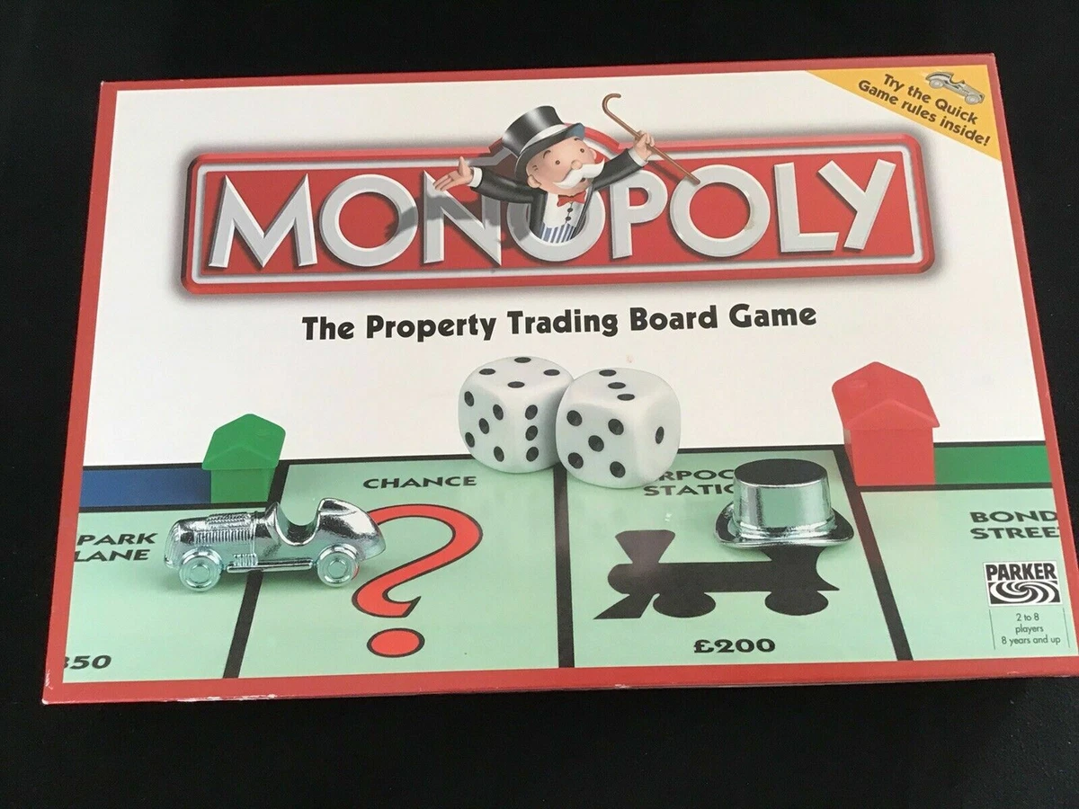 Original Monopoly Board Properties