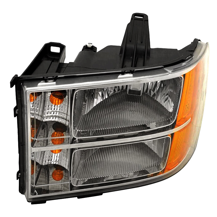 NEW LEFT SIDE HEADLIGHT FITS GMC SIERRA 2500 HD SLE SLT WT 2007-2014 ...