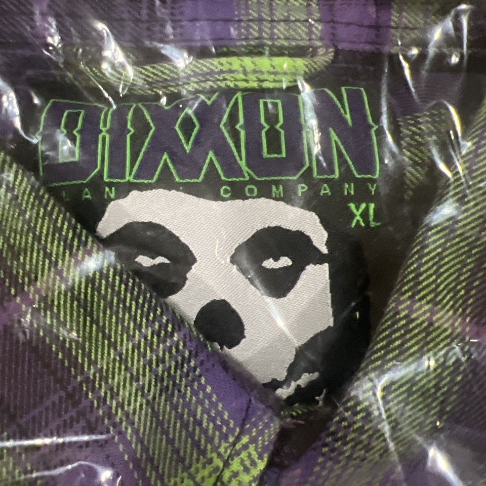 Dixxon Flannel Misfits **1.0** Men's XL EXTRA LARGE BNIB! | eBay