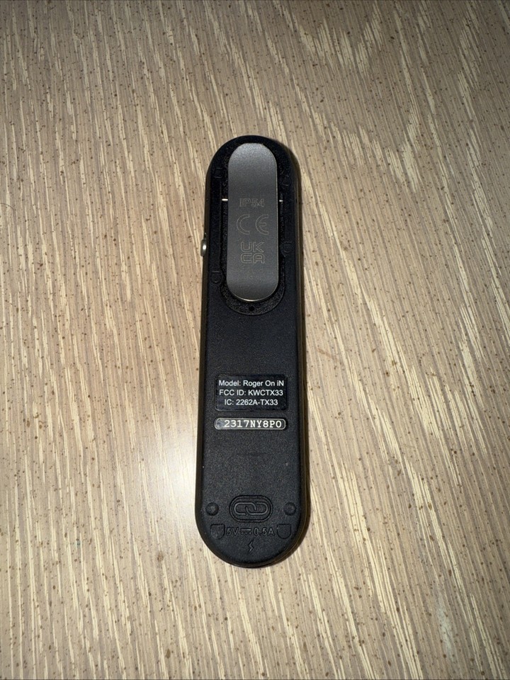 Phonak Roger On Wireless Microphone Model KWCTX33 Assistive Hearing ...