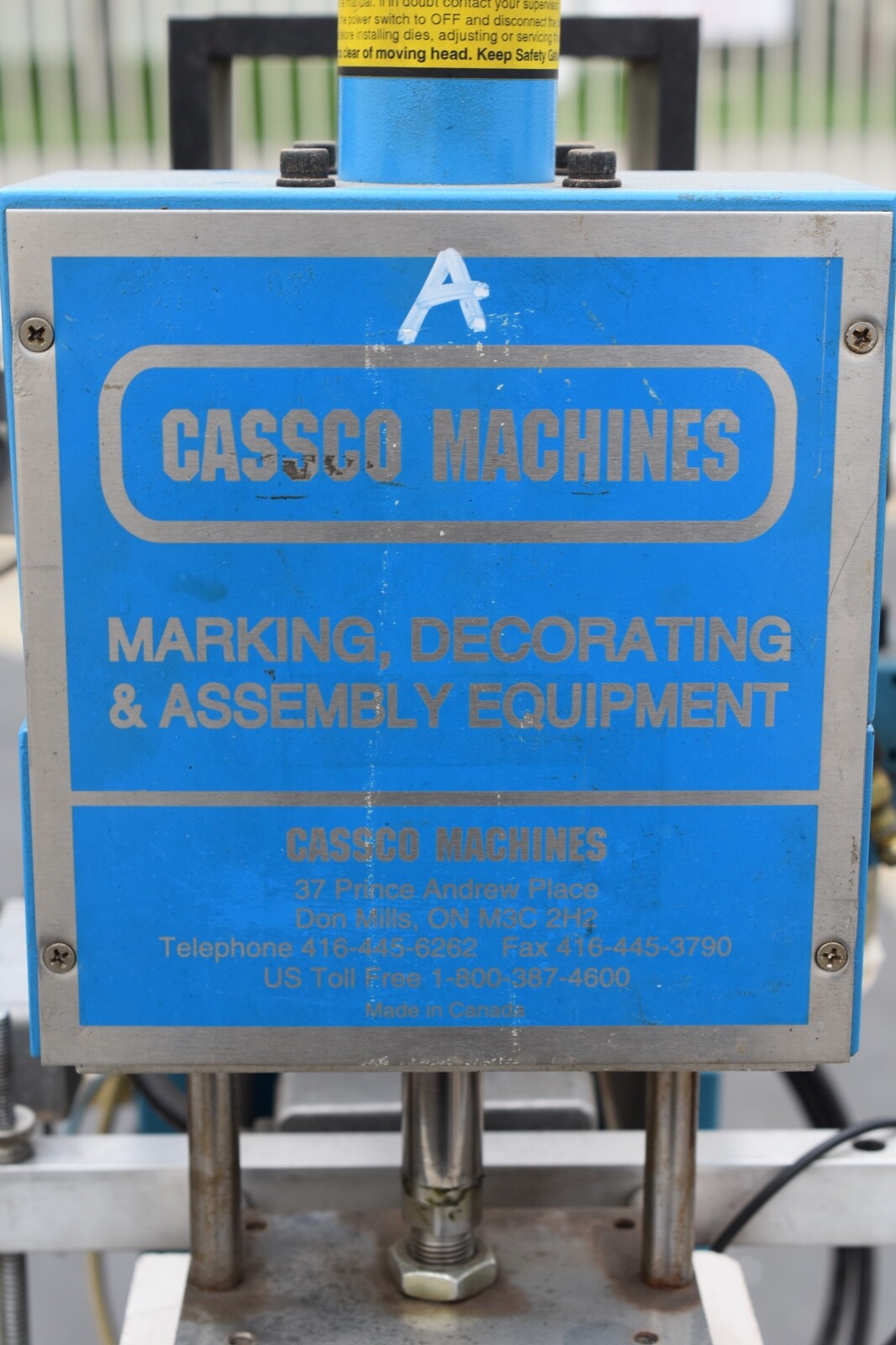 Cassco hot stamping / heat transfer machine HPS-250 | eBay