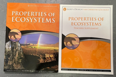 God's Design for Chem. & Ecology: Prop. of Ecosystem with Teacher Suppl ...