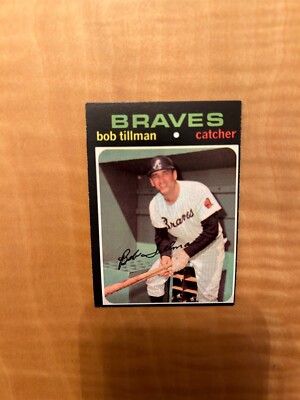 1971 TOPPS BASEBALL #244 BOB TILLMAN!! NR-MINT!! $1 SHIPPING!! | eBay