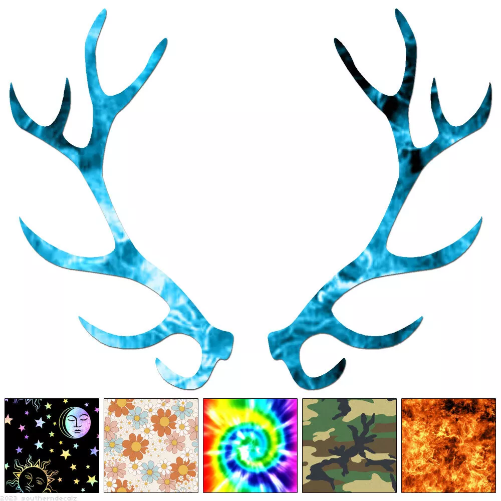 Deer Rack Decal