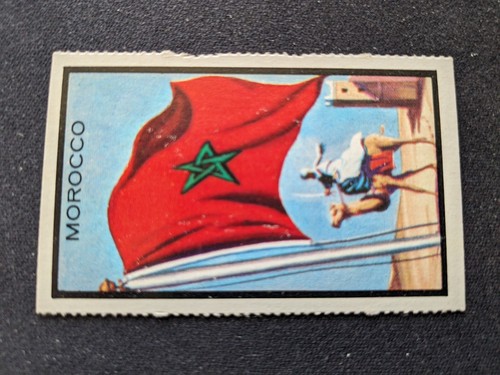 1963 Topps Flags Midgee Card # 60 Morocco (EX) | eBay