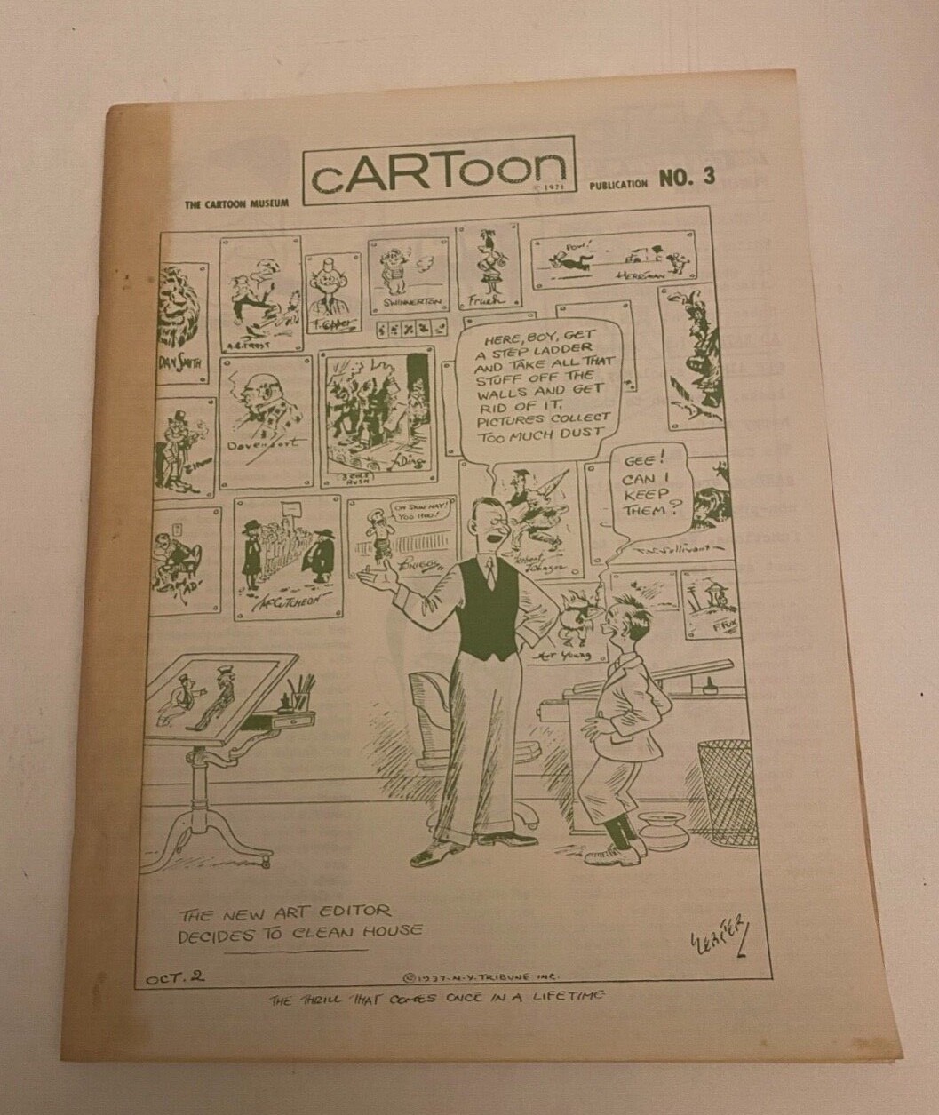 cARTOON - 1971 Cartoon Museum Publication NUMBERS 1, 2, 3 , & 5 | eBay