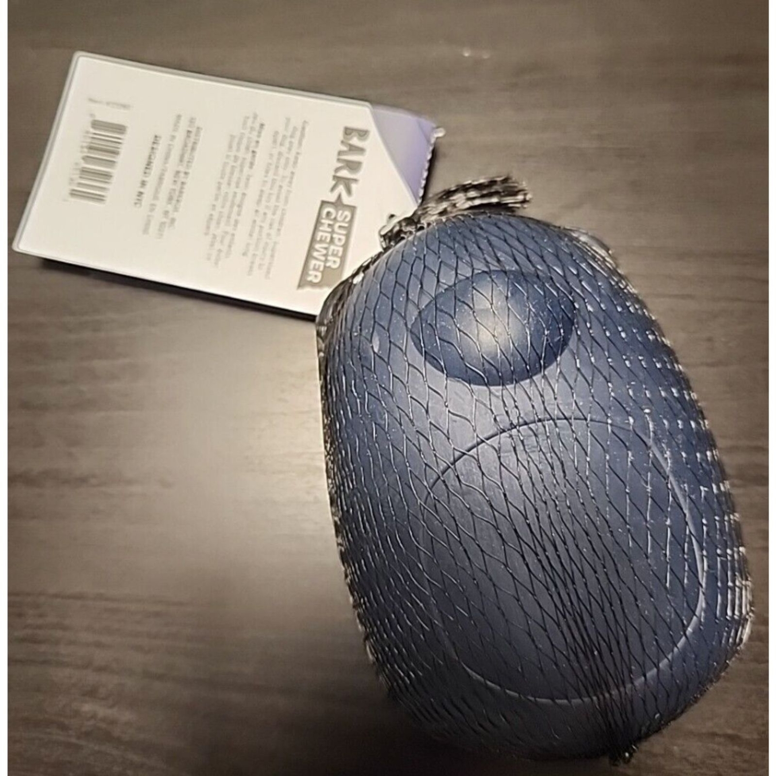 NWT Barkbox Bark Box Super Chewer Size S Chompfire Bear Bones Rubber ...