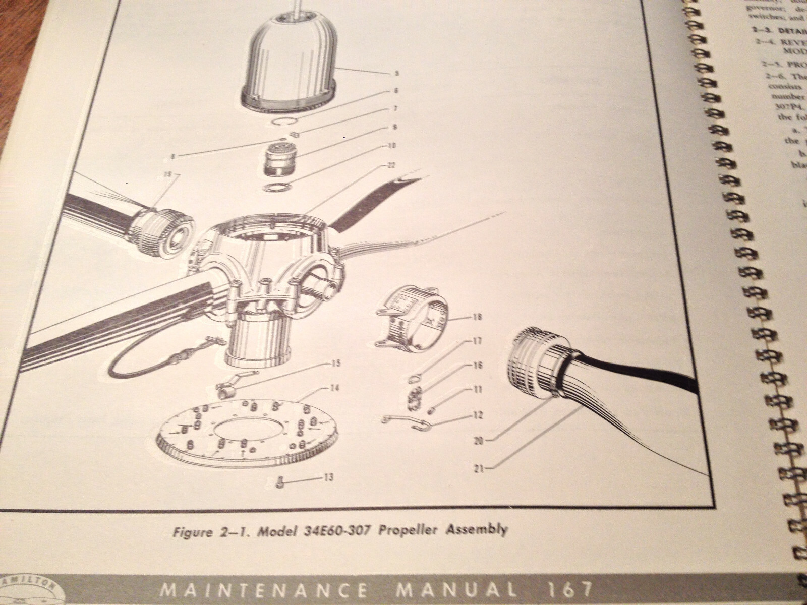 Hamilton-Standard Hydromatic Prop 34E60 Maintenance Manual as used on ...