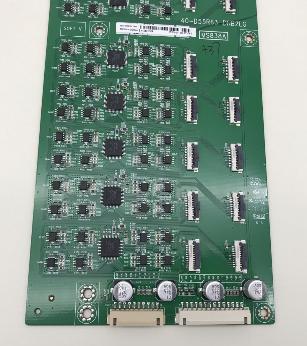 TCL 55R635 55" 4K LED Smart TV LED Driver Board 40-D55R63-DRB2LG | eBay