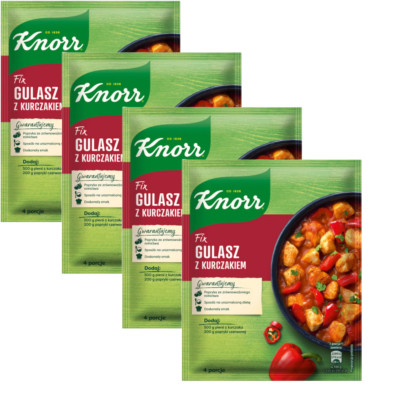 KNORR Chicken Gulasch (goulash) spice packet - Made in Poland FREE ...