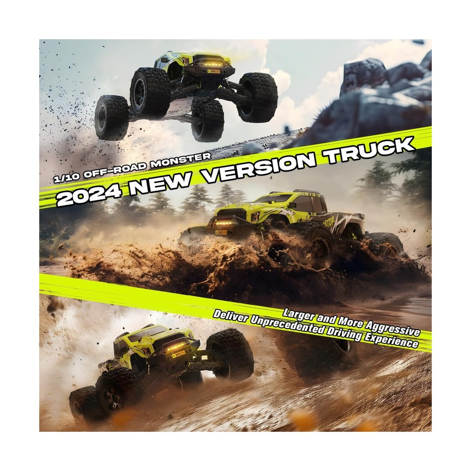 AMORIL 1/10 RTR Brushless Fast RC Cars for Adults,Max 50mph Hobby ...