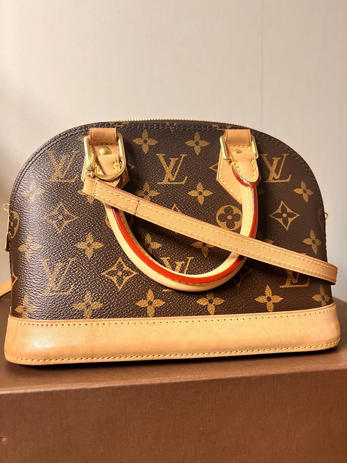 LV Authentic BB Alma monogram | eBay